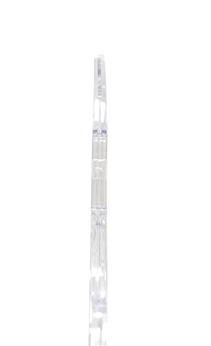 NAHANCO 505 Plastic Dress Hanger, Middle Heavy Weight, 17", Clear (Pack of 100)