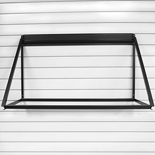Proslat 10026 Steel Tire Storage Rack Wallmount, 48-Inch Wide
