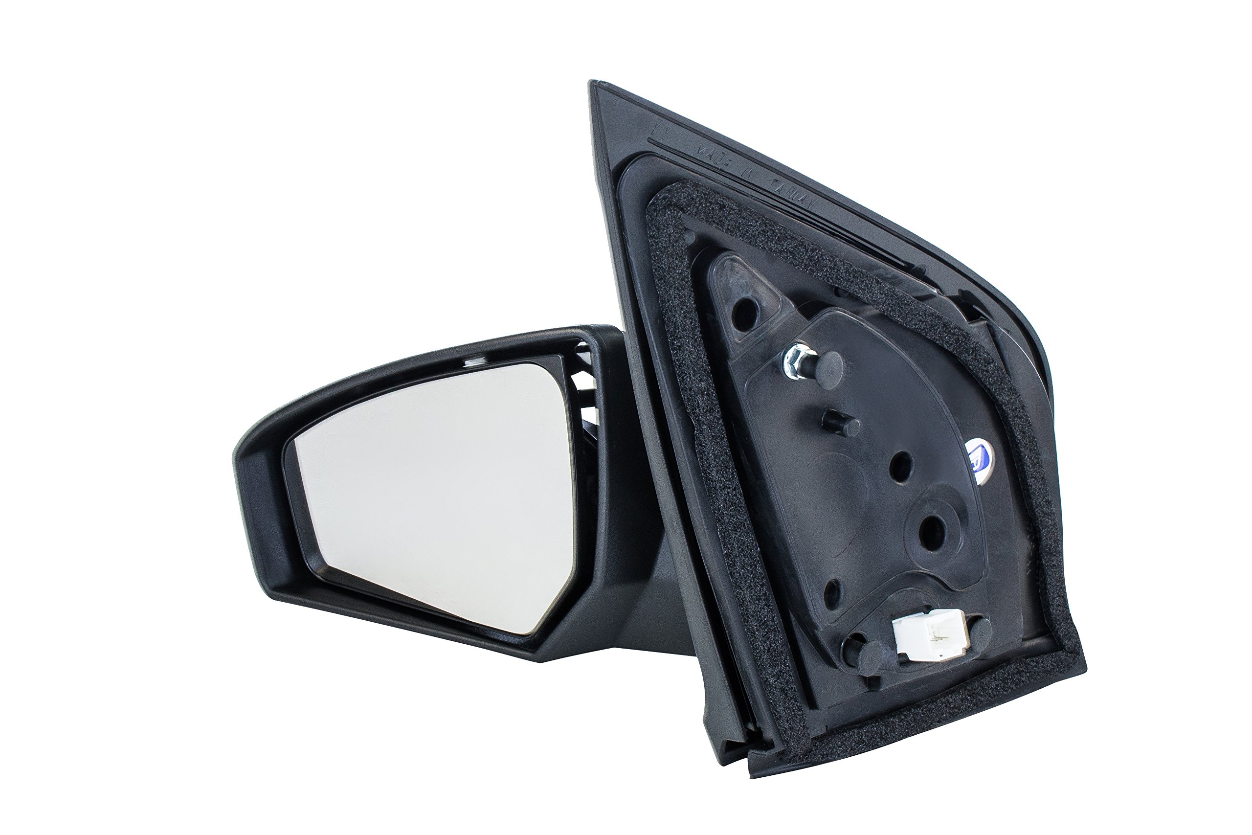 Dependable Direct Dependable Direct Left Driver Side Black Non-Folding Non-Heated Power Operated Door Mirror for Nissan Sentra (2007 2008 2009 2010 2011 2012) - NI1320167