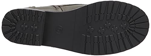 Amazon Essentials Women's Lace-Up Combat Boot, Black, 7
