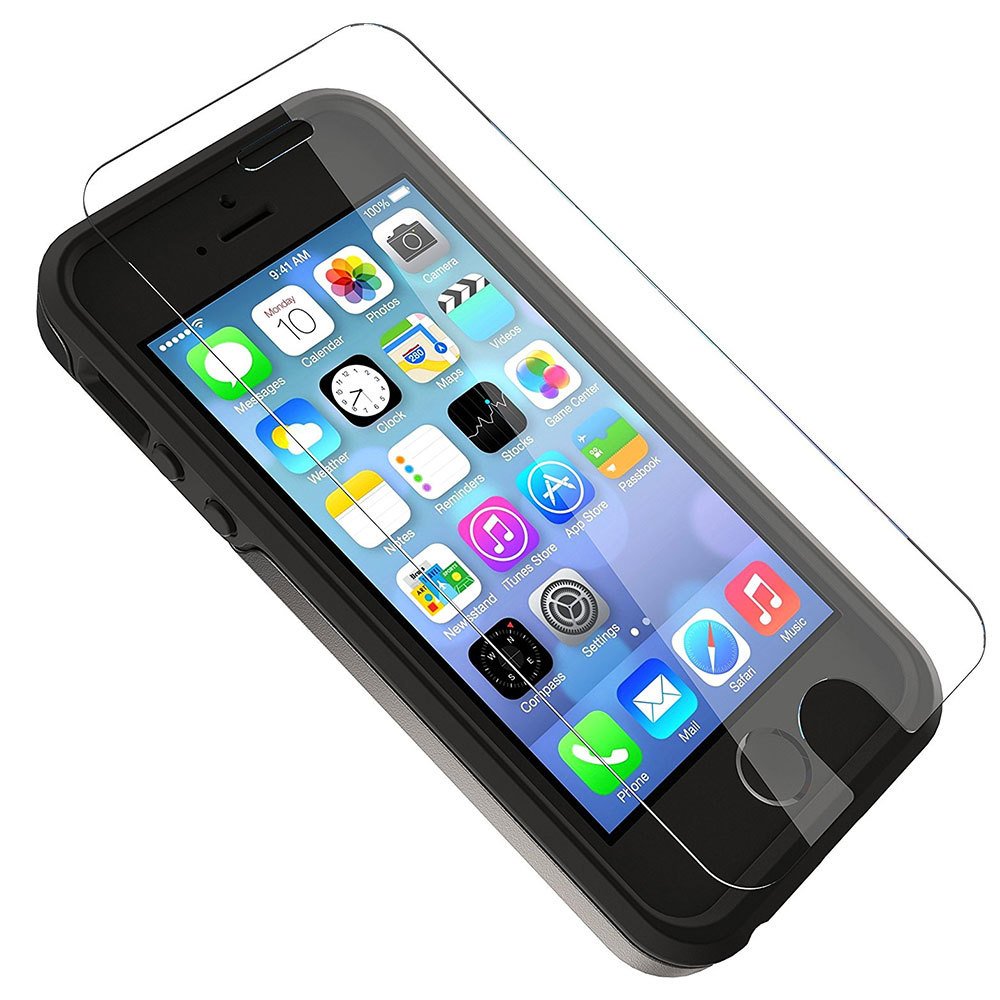 OtterBox ALPHA GLASS Screen Protector for iPhone 5/5s/5c/SE - Retail Packaging - CLEAR