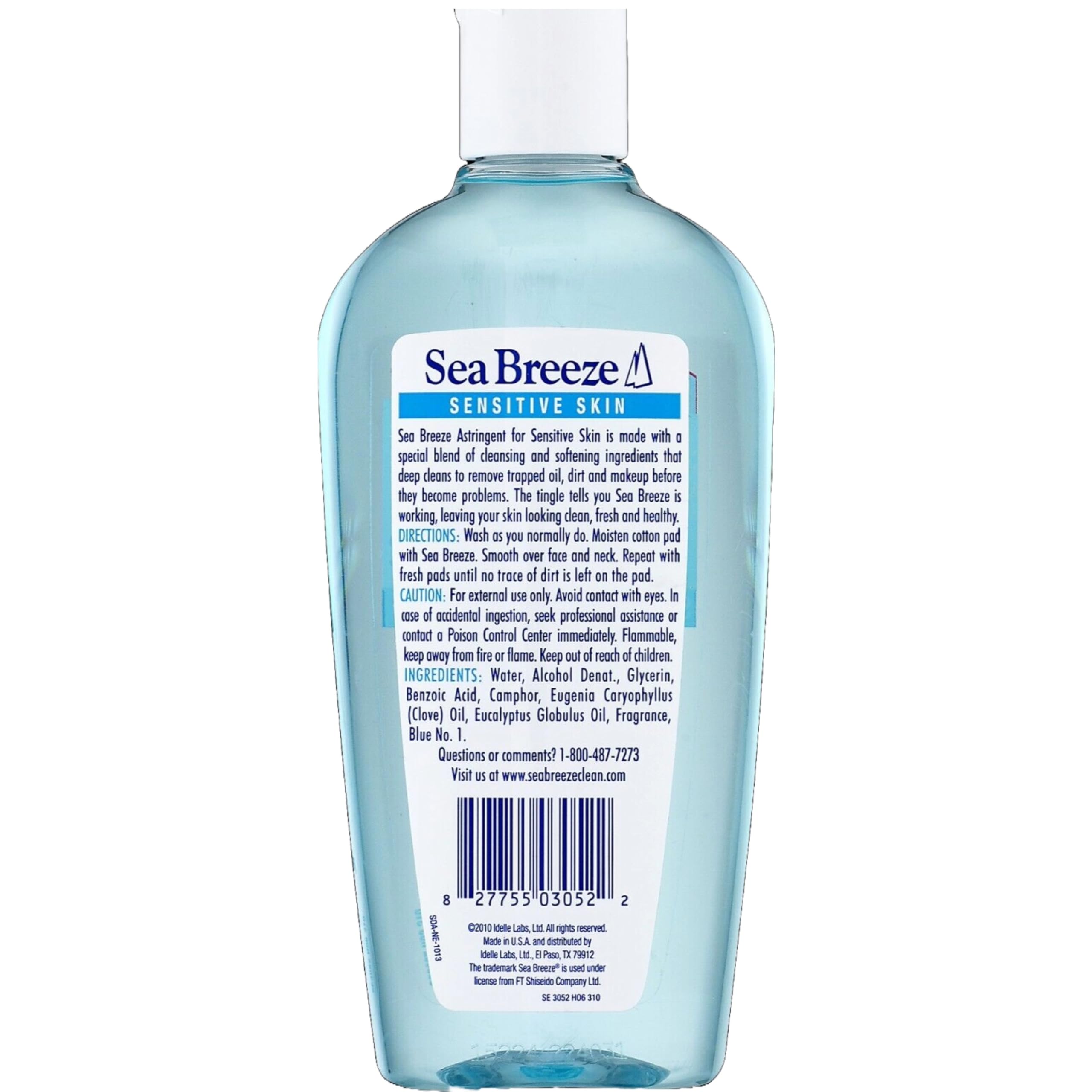 Sea Breeze Sea Breeze Fresh-Clean Astringent Sensitive Skin, 10 oz (Pack of 3)
