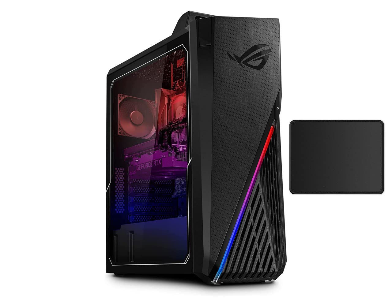 ASUS ROG Gaming Desktop | Intel Core i7-12700F| 32GB Memory | 1024GBSSD+1TBHDD | NVIDIA GeForce RTX 3060| Windows 11 Home | Black| Bundle with Mouse Pad