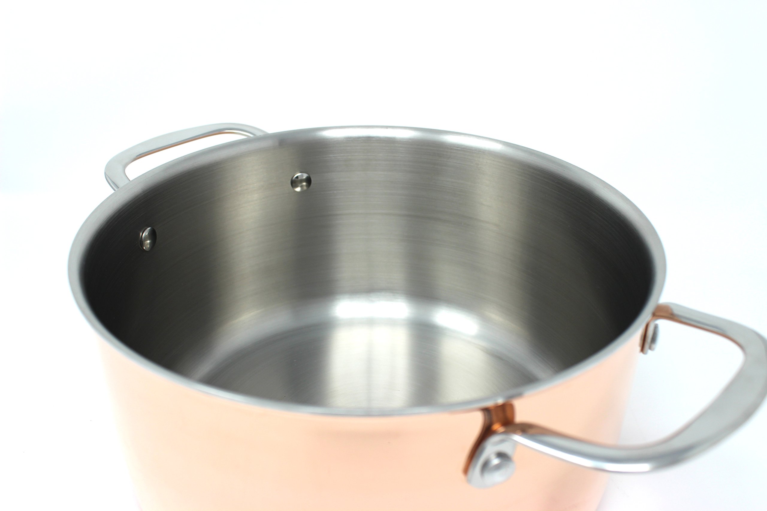 CONCORD Triply Natural Copper Cookware (5 QT Dutch Oven)
