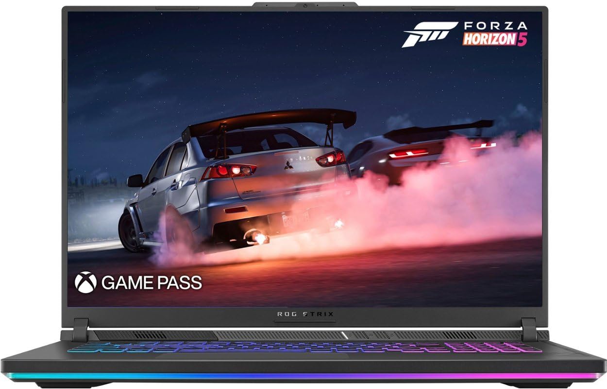 ASUS ROG Strix 18" 240Hz Gaming Laptop QHD-Intel Core i9 32GB DDR5 1TB SSD NVIDIA GeForce RTX 4080 Windows 11 Home Eclipse Gray