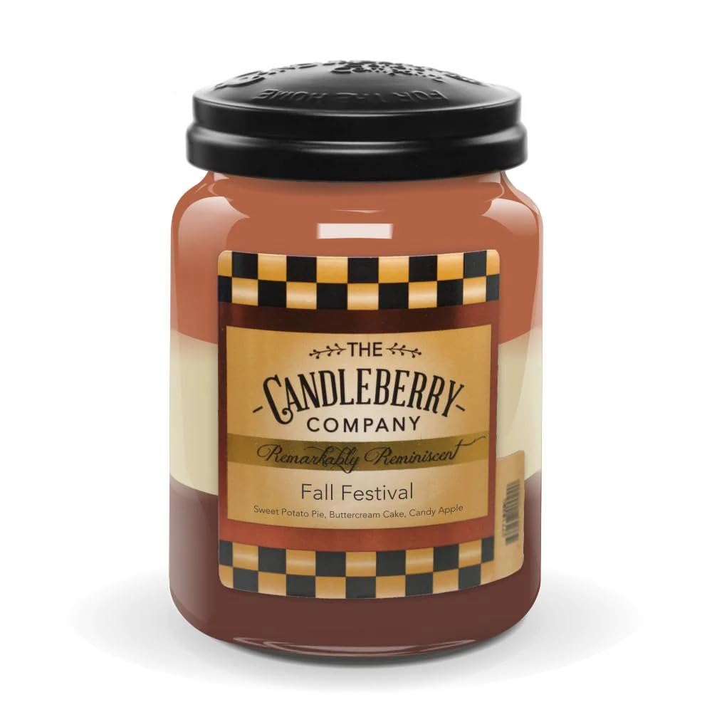 Candleberry Fall Festival 26 oz. Large Jar Candle