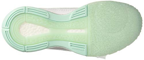 adidas Women's Crazyflight X 2 Mid Volleyball Shoe, White/Blue Tint/Clear Mint, 14 M US