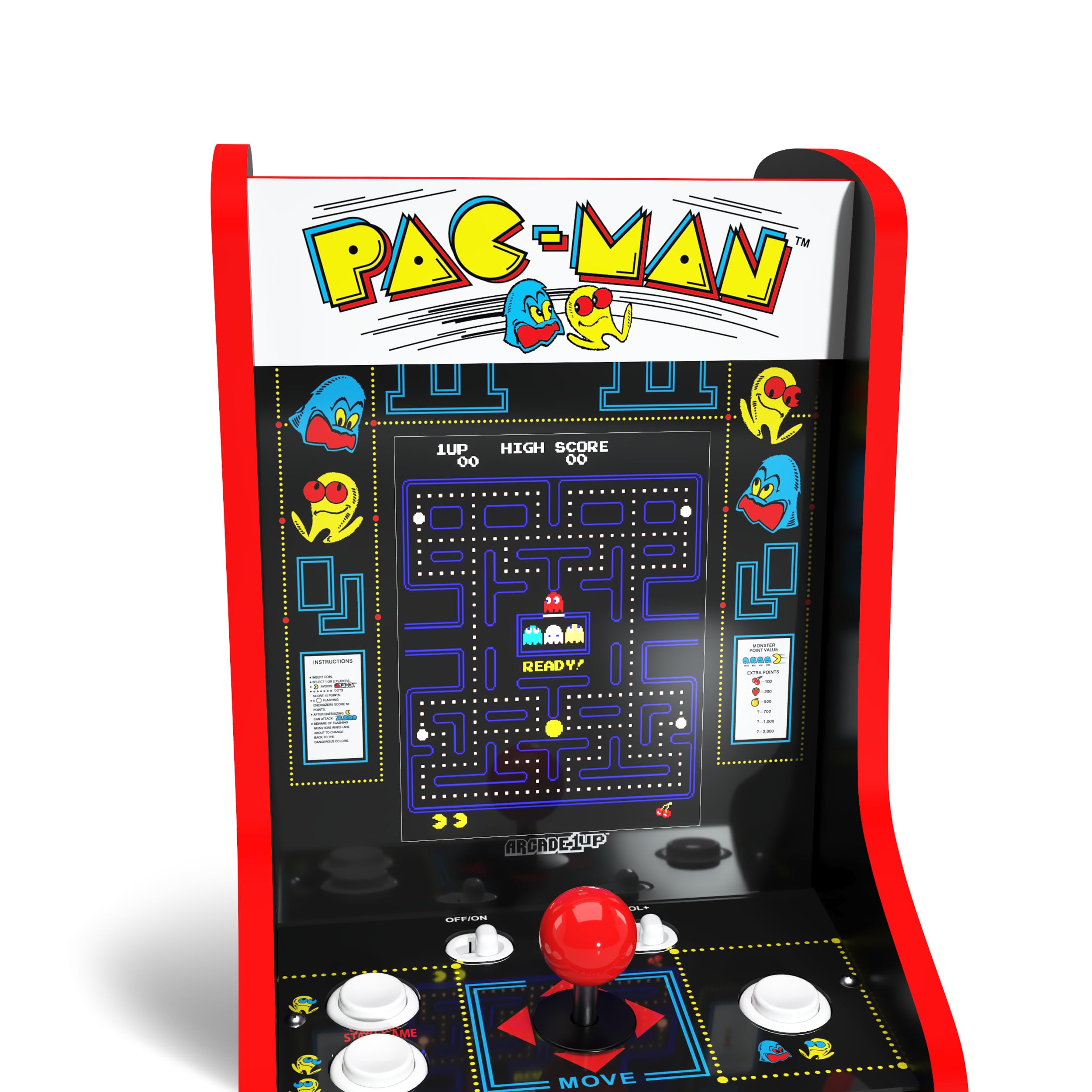 Arcade1Up Pac-Man 5 Games in 1 Countercade