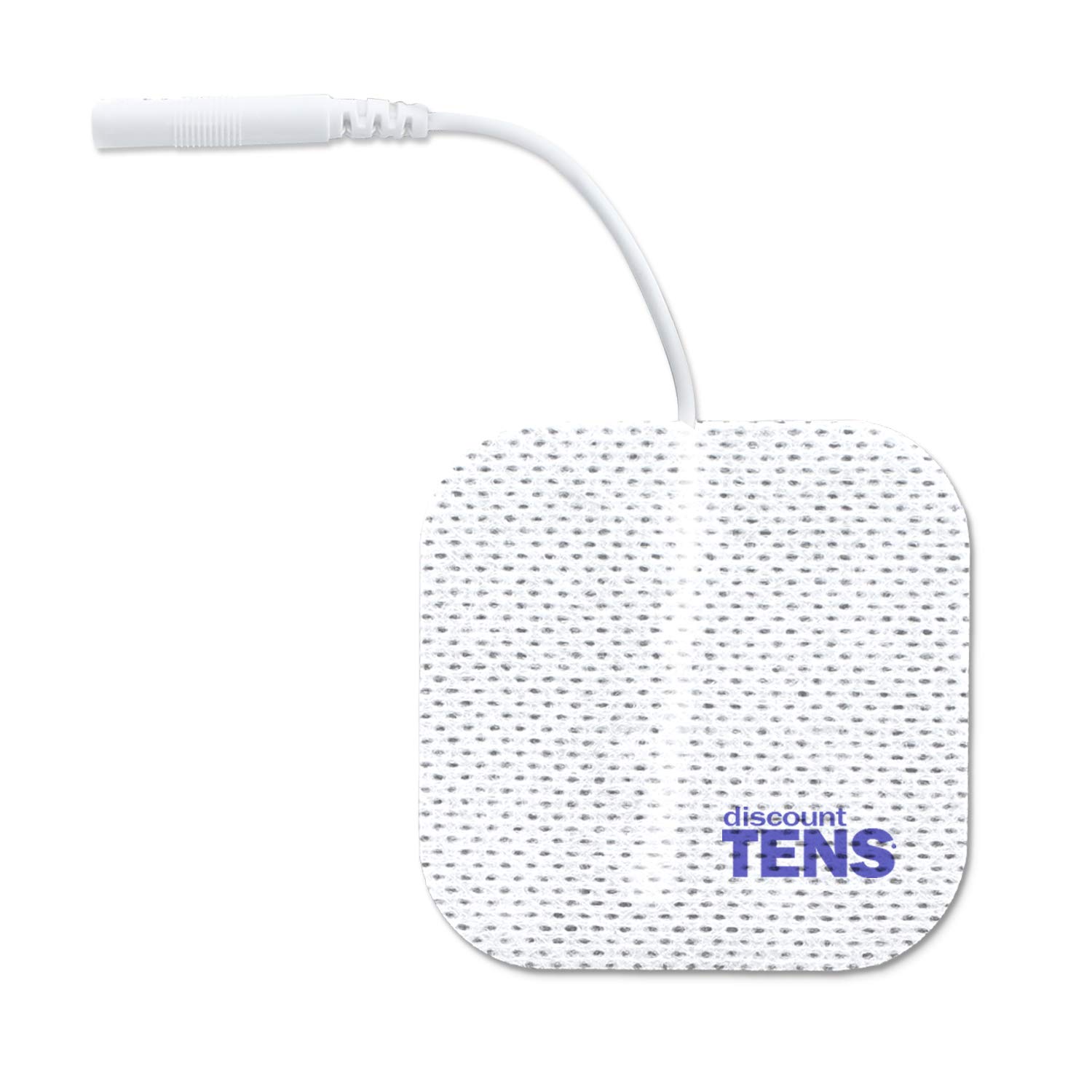 TENS Electrodes, Value Wired Replacement Pads for TENS Units, 40 TENS Unit Electrodes (2in x 2in, 40 Pack) Discount TENS Brand