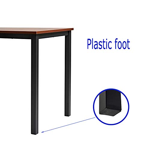 AMA Maker Computer Desk/Dining Table Office Desk Sturdy Writing Workstation for Home Office (Sandalwood, 47 inch)