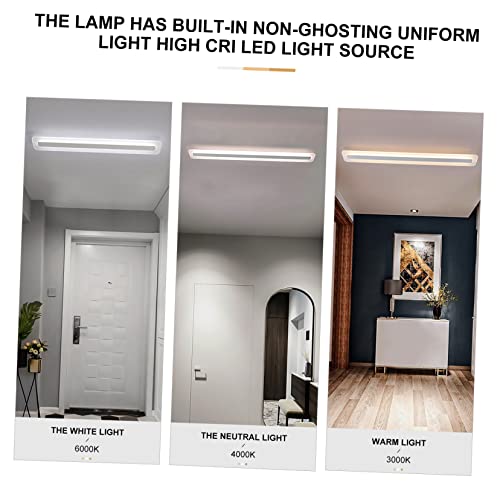Uonlytech Acrylic Aisle Light Outdoor Wall Lantern LED Wall Lights LED Light LED Ceiling Light Outdoor Sconces Wall Lighting LED Outdoor Wall Lights Bedroom Light Hallway Light Ceiling Lamp