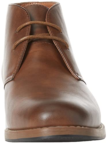 Amazon Essentials Men's Desert Boot, Chestnut Brown, 10.5