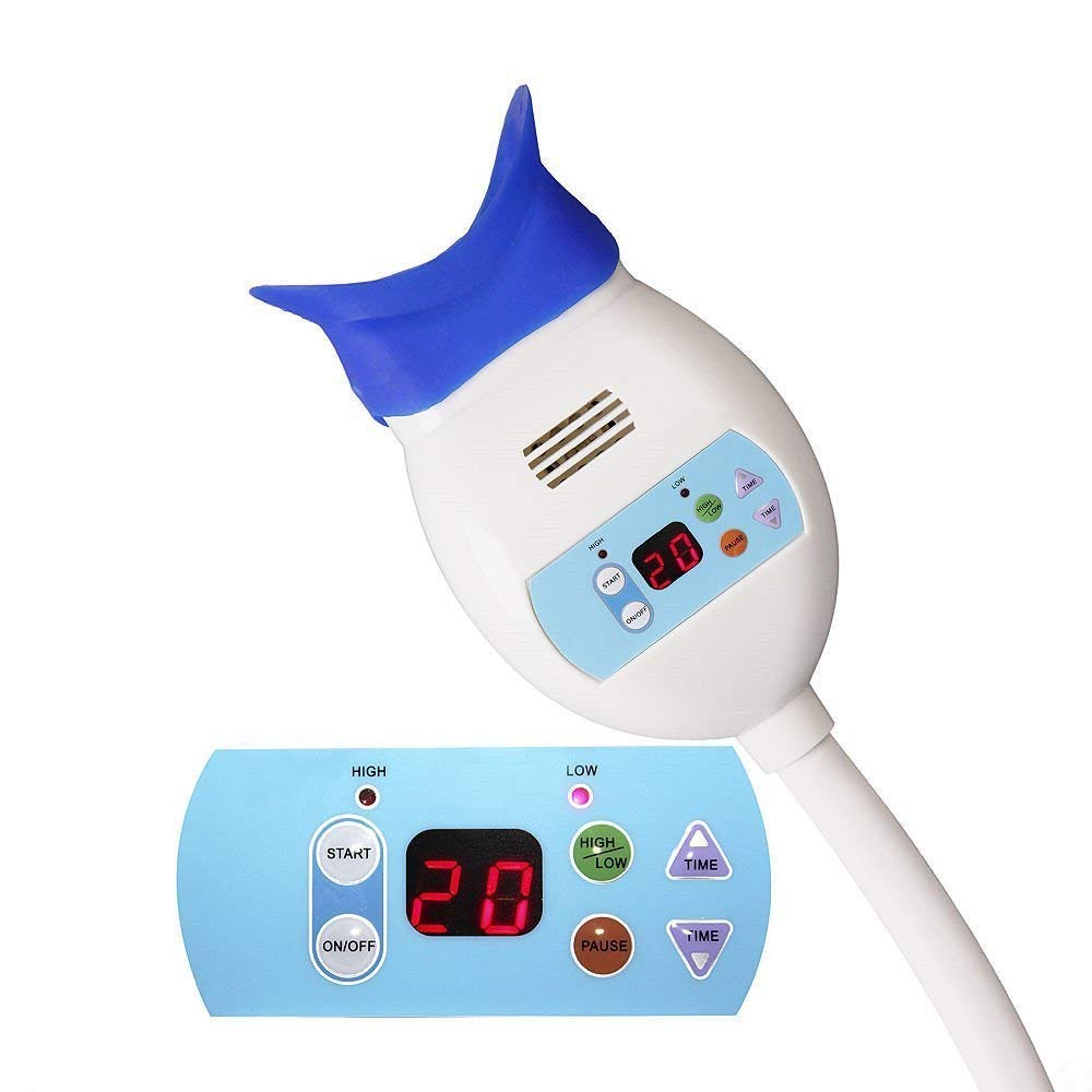 NSKR HPS Dental Teeth Whitening Bleaching Light Lamp Accelerator Holding on Table LED Teeth Whitening Machine