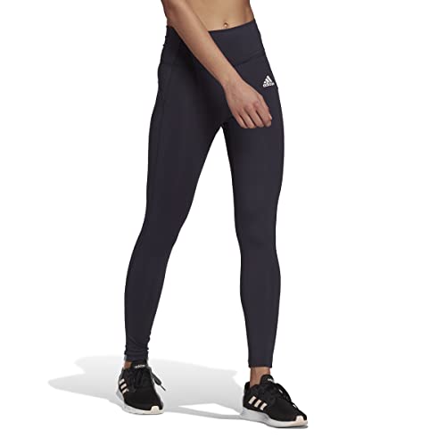 adidas Women's Standard FeelBrilliant Designed 2 Move Leggings, Legend Ink/White, Small