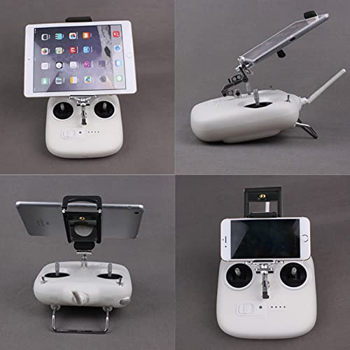 O'woda Tablet/Phone Holder for DJI Phantom 3/3 3 Standard, 2 in 1 Adjustable iPad Bracket Stand for DJI Phantom 3/3 Standard Remote Controller