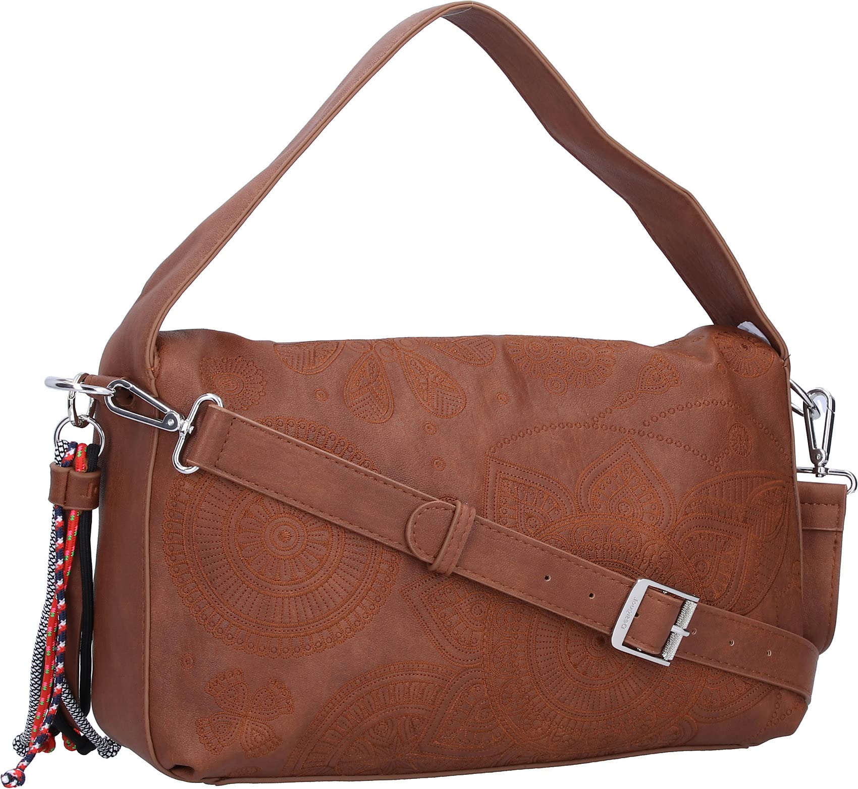 Desigual womens Hand Bag, Brown, U US