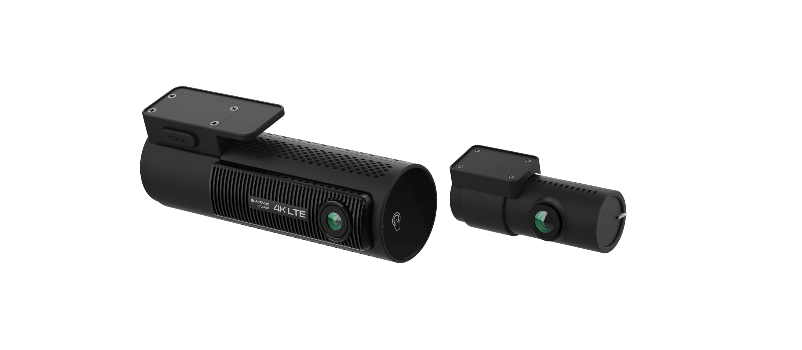 BlackVue DR970X-2CH LTE NA 64GB | 2 Channel 4K LTE Cloud Dashcam | Easy Cloud connectivity with Built-in Nano SIM Card | WiFi GPS, Cloud Connectivity | LTE Dashcam Front and Rear | Made in Korea