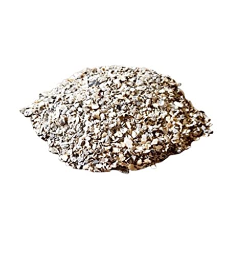 ESVK Natural Flaked Oyster Shell - 4 Pound (Pack of 1) | Calcium Supplement for Chickens, Ducks, and Other Birds| Made in USA (4 lb)