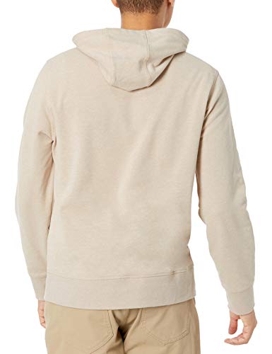 Amazon Essentials Men's Lightweight French Terry Hooded Sweatshirt, Oatmeal Heather, X-Large