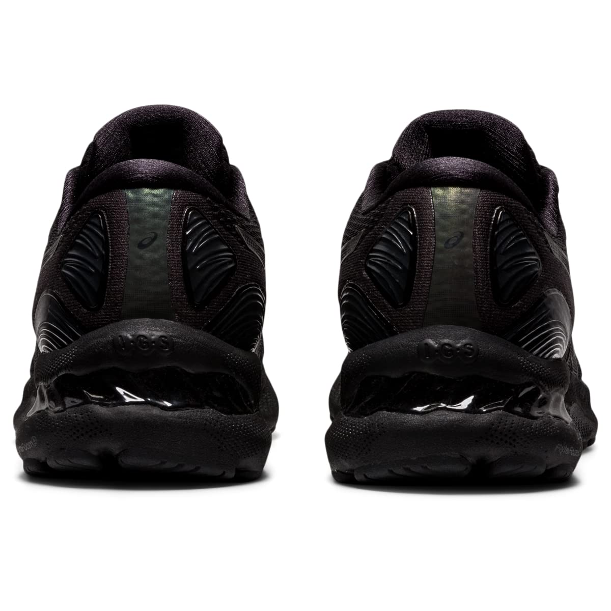 ASICS Women's Gel-Nimbus 23 Running Shoes, 8.5, Black/Black