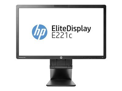HEWLETT-PACKARD D9E49A8#ABA / Business E221c 21.5 LED LCD Monitor - 16:9 - 7 ms Adjustable Display Angle - 1920 x 1080 - 250 Nit - 1,000:1 - Speakers - DVI - VGA - USB - Black by HP