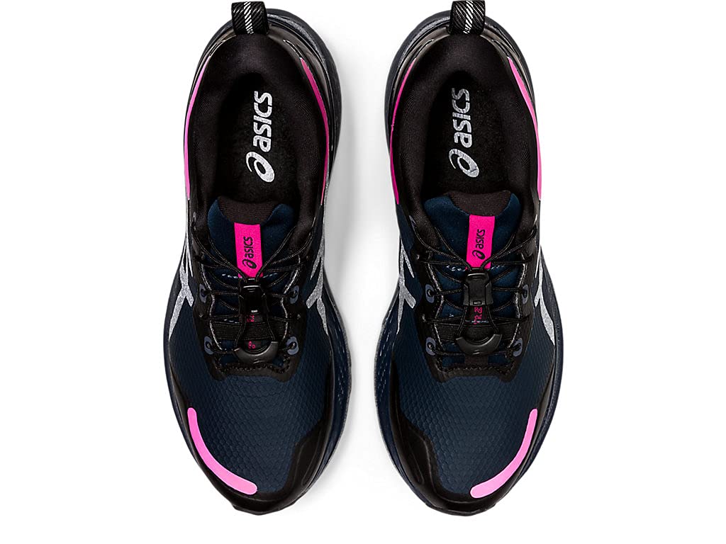 ASICS Women's Gel-Kayano 28 All Winter Long Running Shoes, 8.5, French Blue/Pink Rave