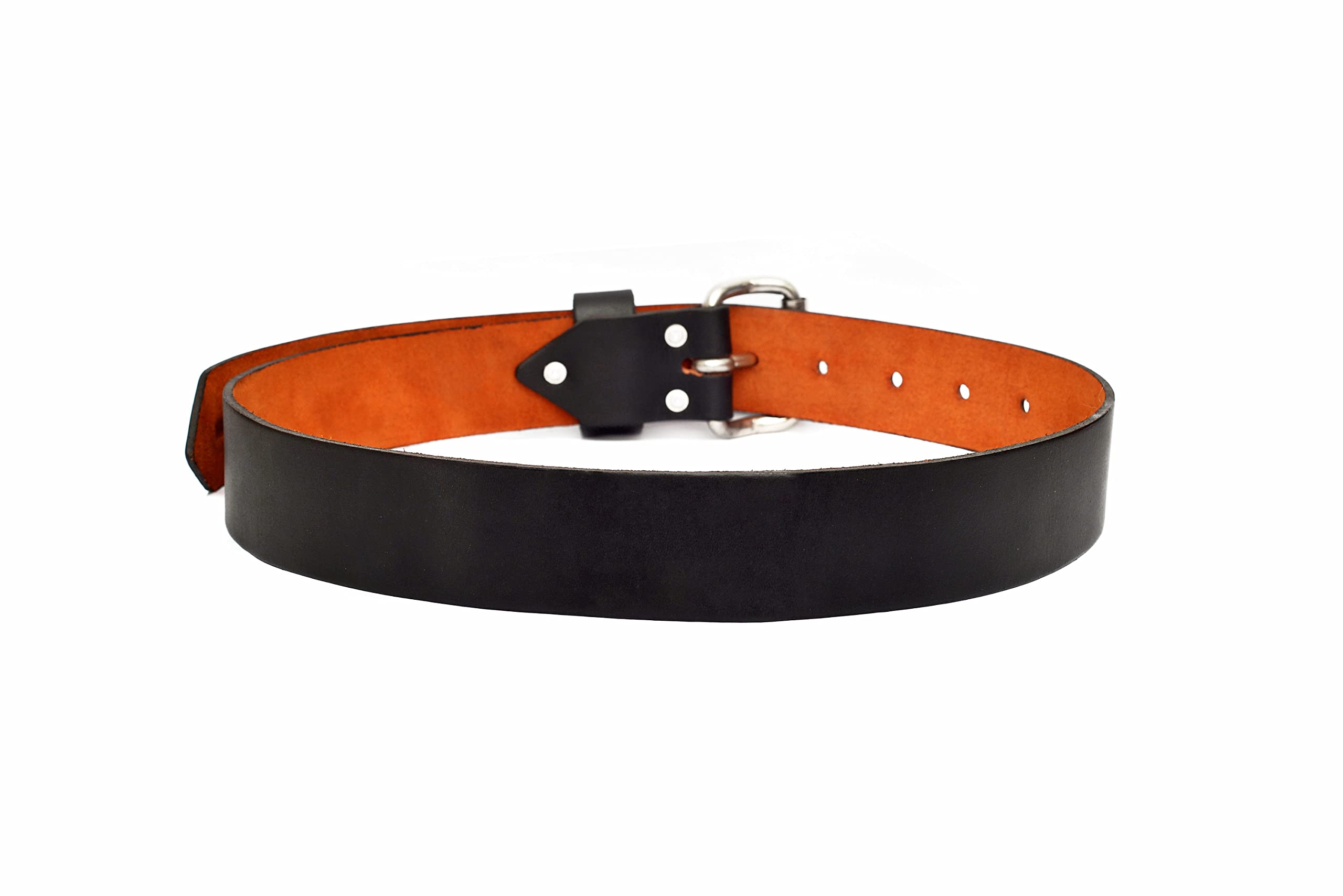 Ap Leather 100% Real Leather Work Belt , 32 Inch to 46 Inch , 2MM Leather Thickness ,Single Hole , Leather Tool Belt ,Men ,Work Tool Belt , 2MM Width