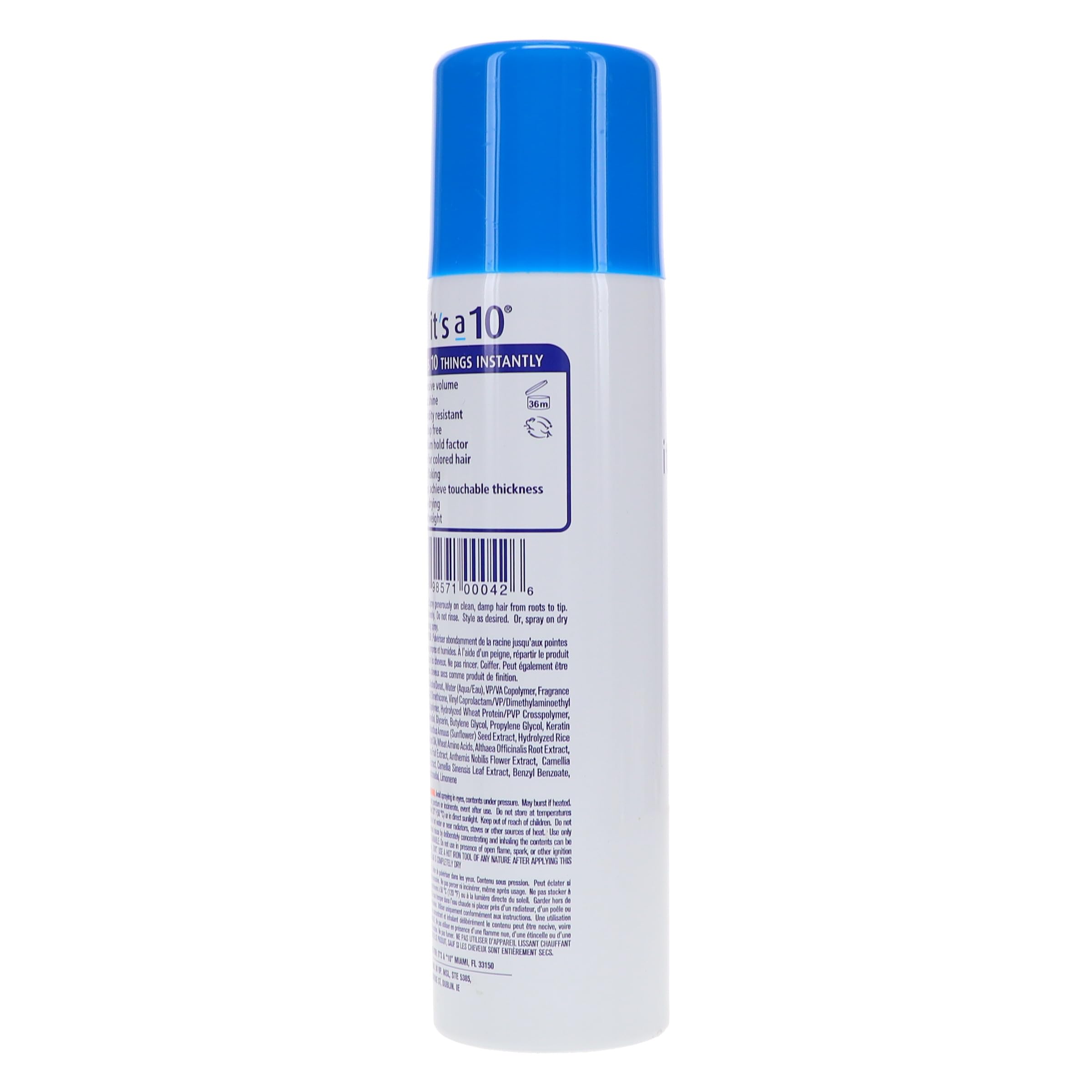 It's a 10 Miracle Blow Dry Volumizer, 6 Ounce