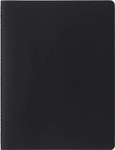 Moleskine Cahier Journal, Soft Cover, XXL (8.5" x 11") Subject Cahier, Black/Kraft Brown, 160 Pages (Set of 2)
