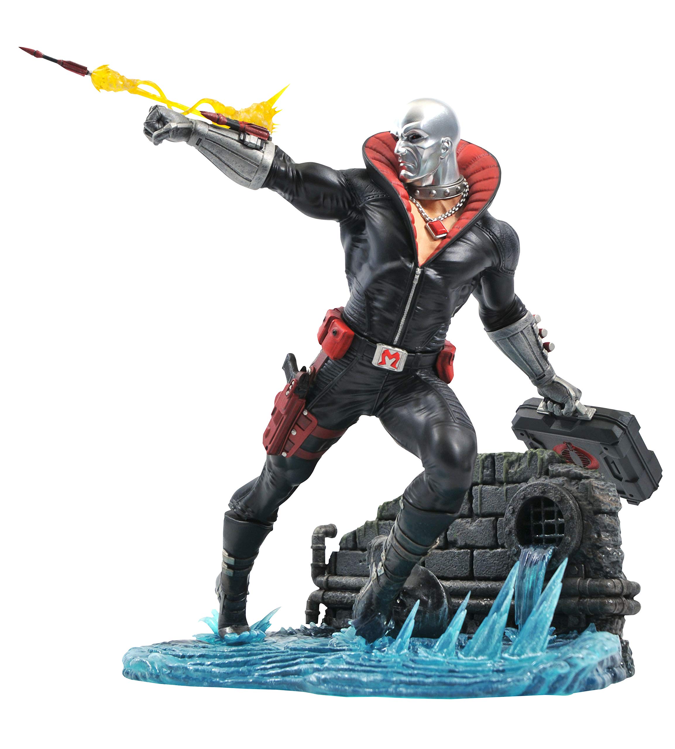 Diamond Select Toys G.I. Joe Gallery: Destro PVC Statue, Multicolor, 10 inches
