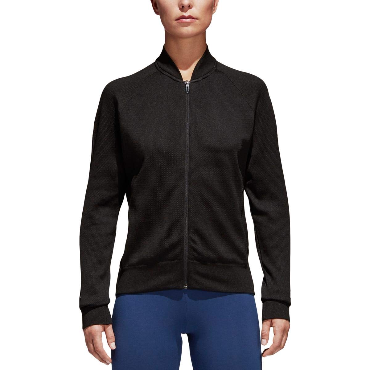 adidas Womens Fitness Training Athletic Jacket