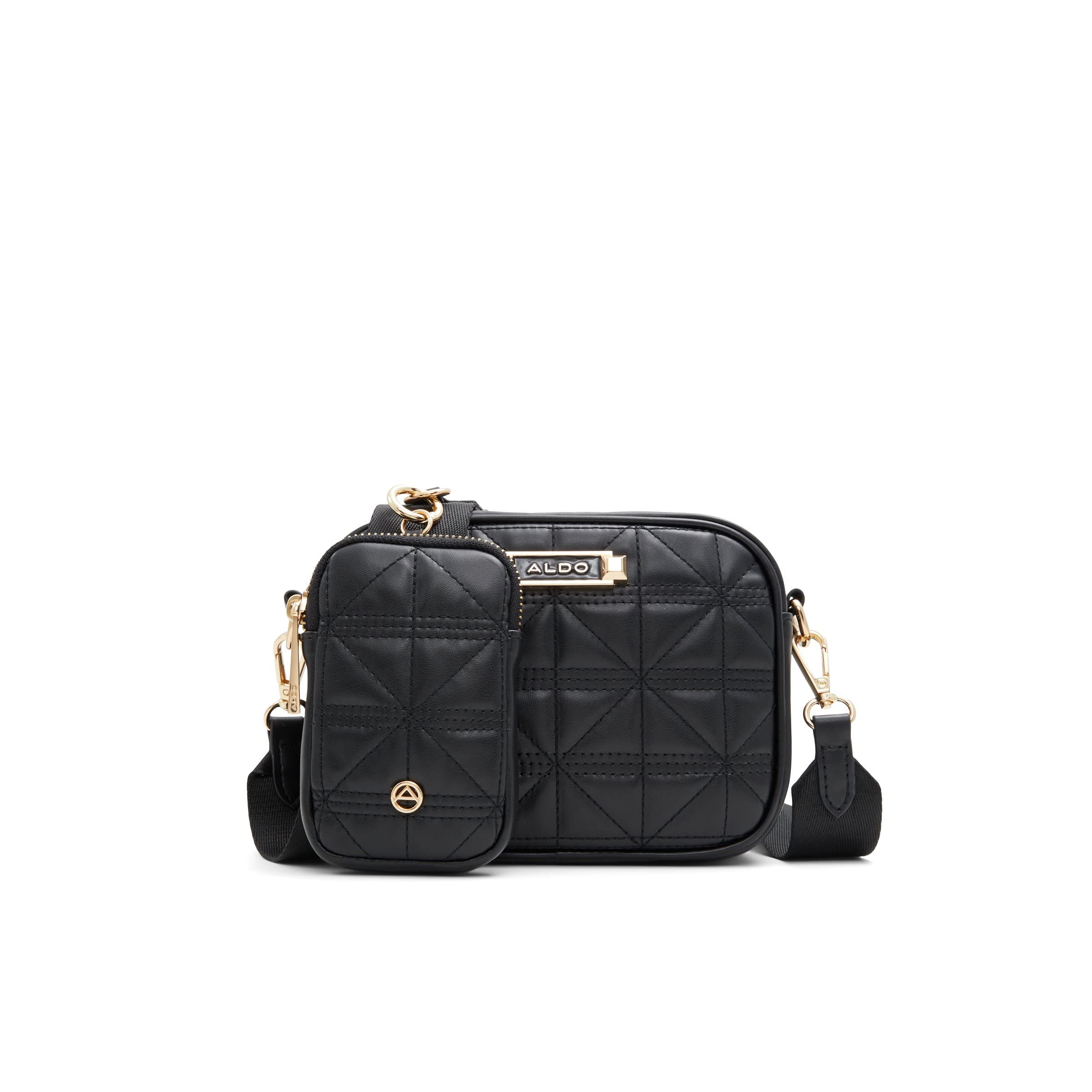 ALDO Women's Halaberyn Crossbody Bag, Black