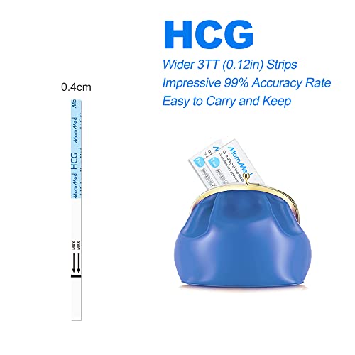 MomMed Pregnancy Test, 20-Count Pregnancy Test Strips, HCG Test Strips Pregnancy with 20 Urine Cups, Over 99% Accurate Early Detection of Pregnancy, Early Pregnancy Tests, Pregnancy Test Kit