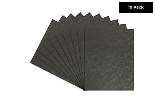 CountryArtHouse Ash Suede Acid Free 11x14 Backing Board - Uncut Photo Mat Board - 1 Sheet