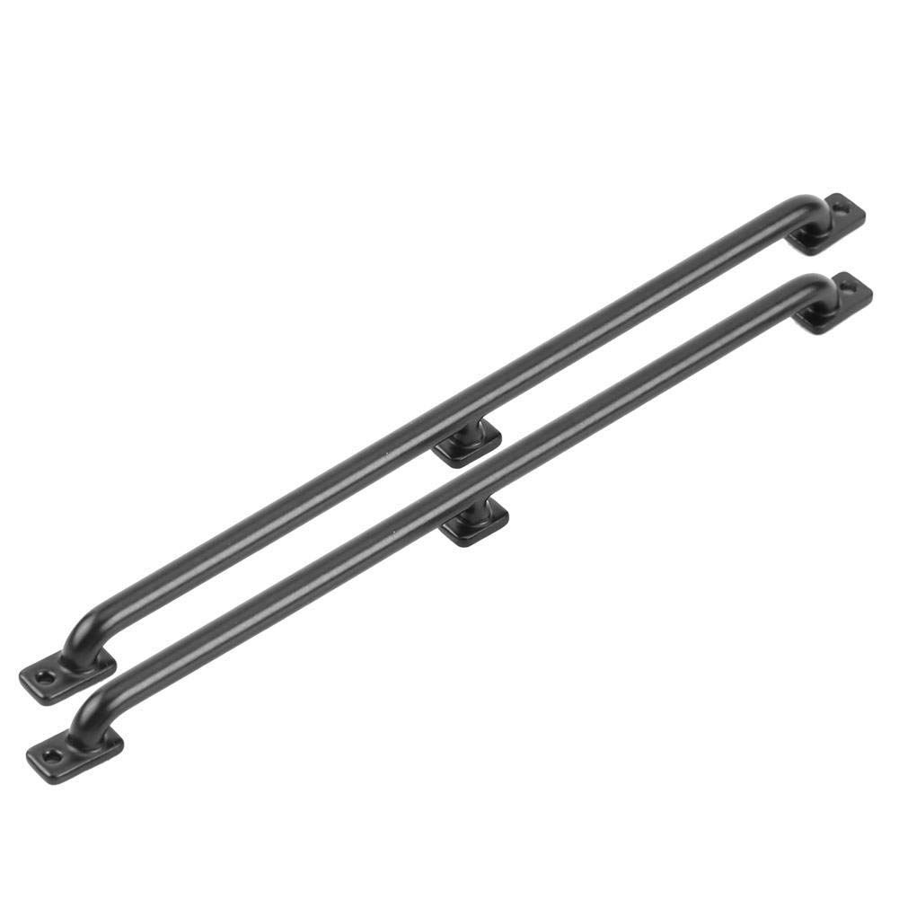 Dilwe RC Car Body Shell Handrail,Metal RC Body Shell Left/Right Handrail Upgrade Replacement Accessory for 1/10 Scale RC Crawler Car(135cm) Car model accessory