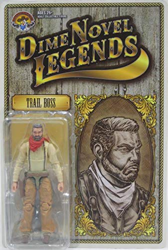 Dime Novel Legends 1/18 Scale (4" Tall) Old west Action Figure Trail Boss