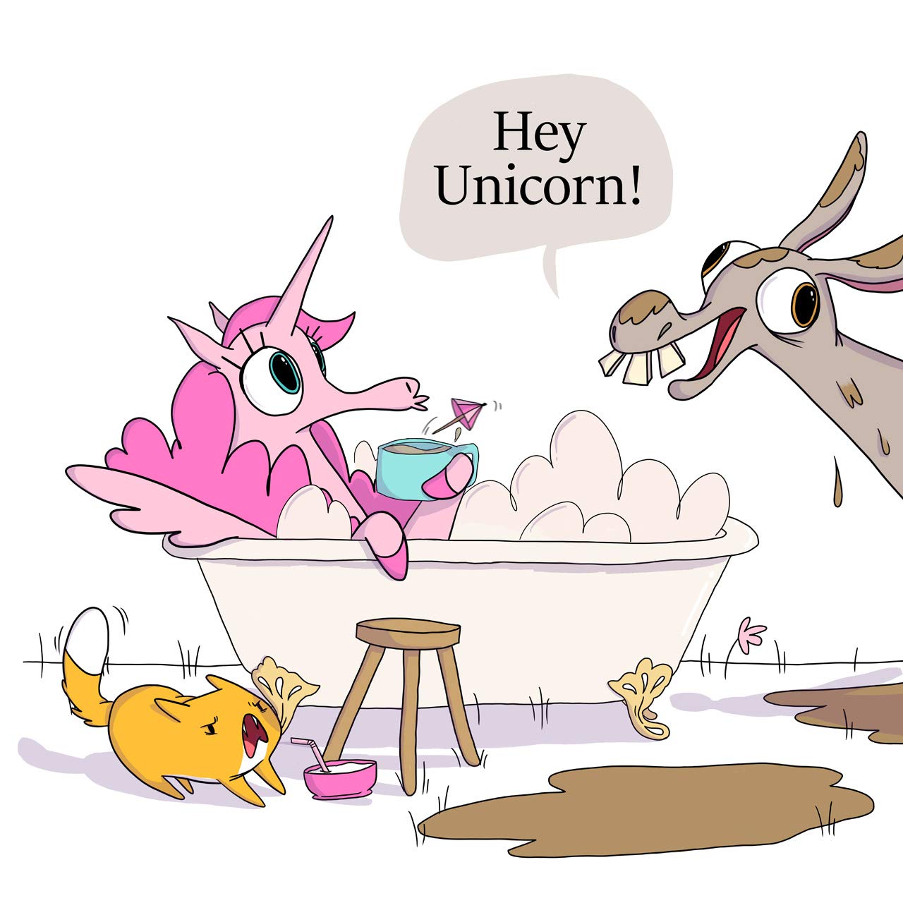 Donkeys can't take bubble baths!: A Hilariously Silly Story about Being Open-Minded and Trying New Things
