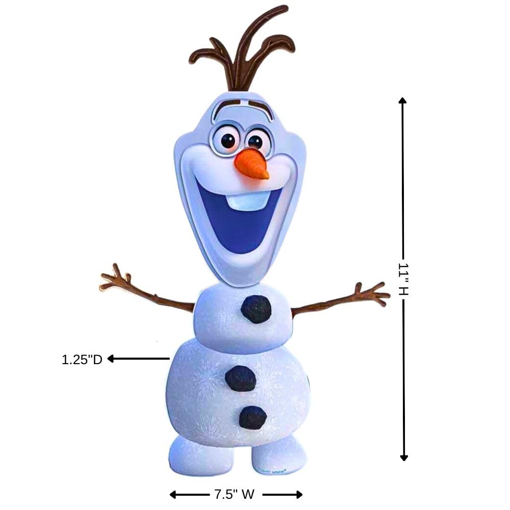 Disney Frozen 2 Craft Kit - Set Of 4 (7.5" x 1.25") | Festive & Adorable Design - Perfect For Elsa & Anna Themed Parties
