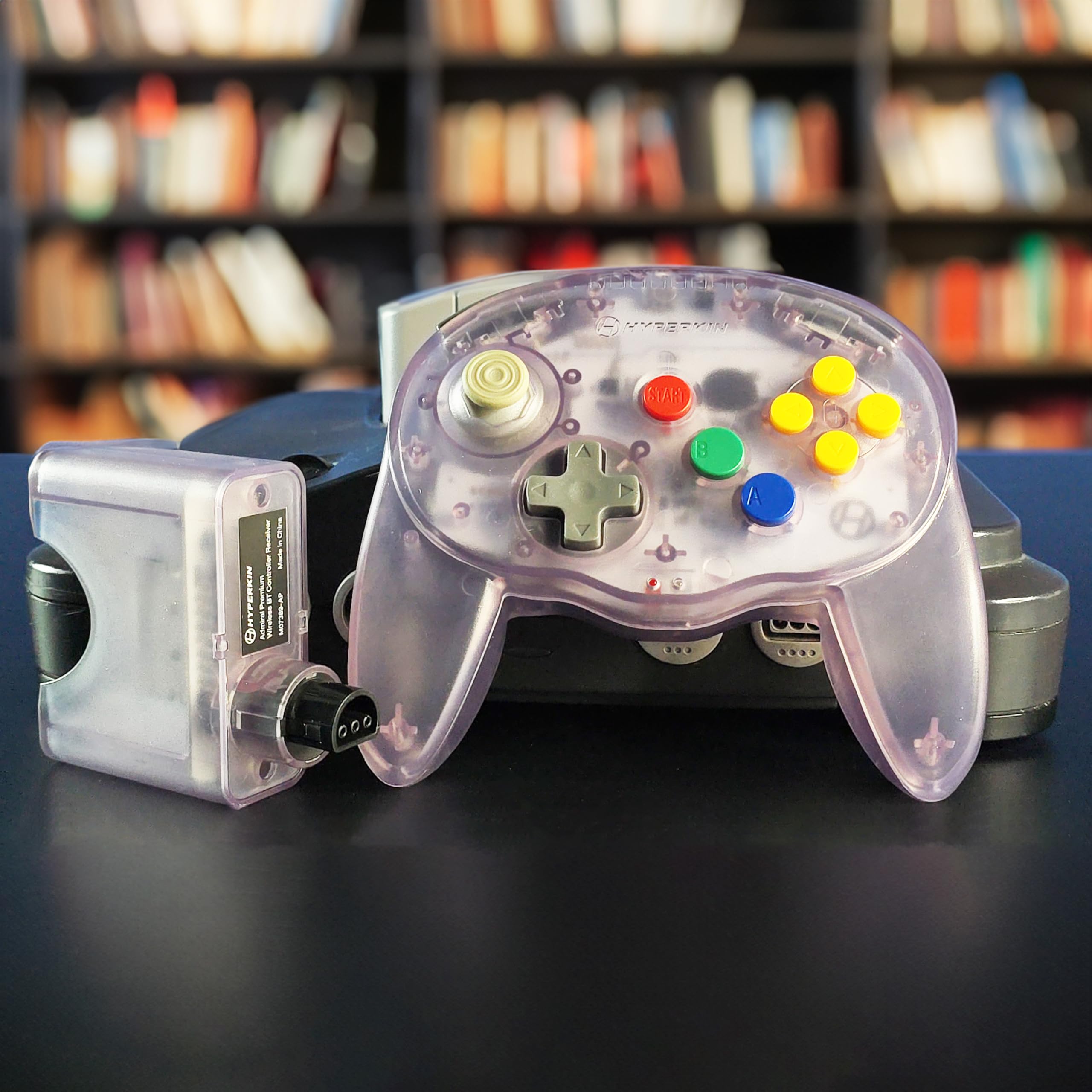 Hyperkin "Admiral" Premium BT Controller for N64/ Nintendo Switch/ Lite/ PC/ Mac/ Android (Amethyst Purple) - Nintendo 64