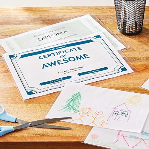 Pen+Gear 50-CT Thermal Laminating Pouches Letter Size 9" x 11.5" | 3 mil Glossy Professional Finish