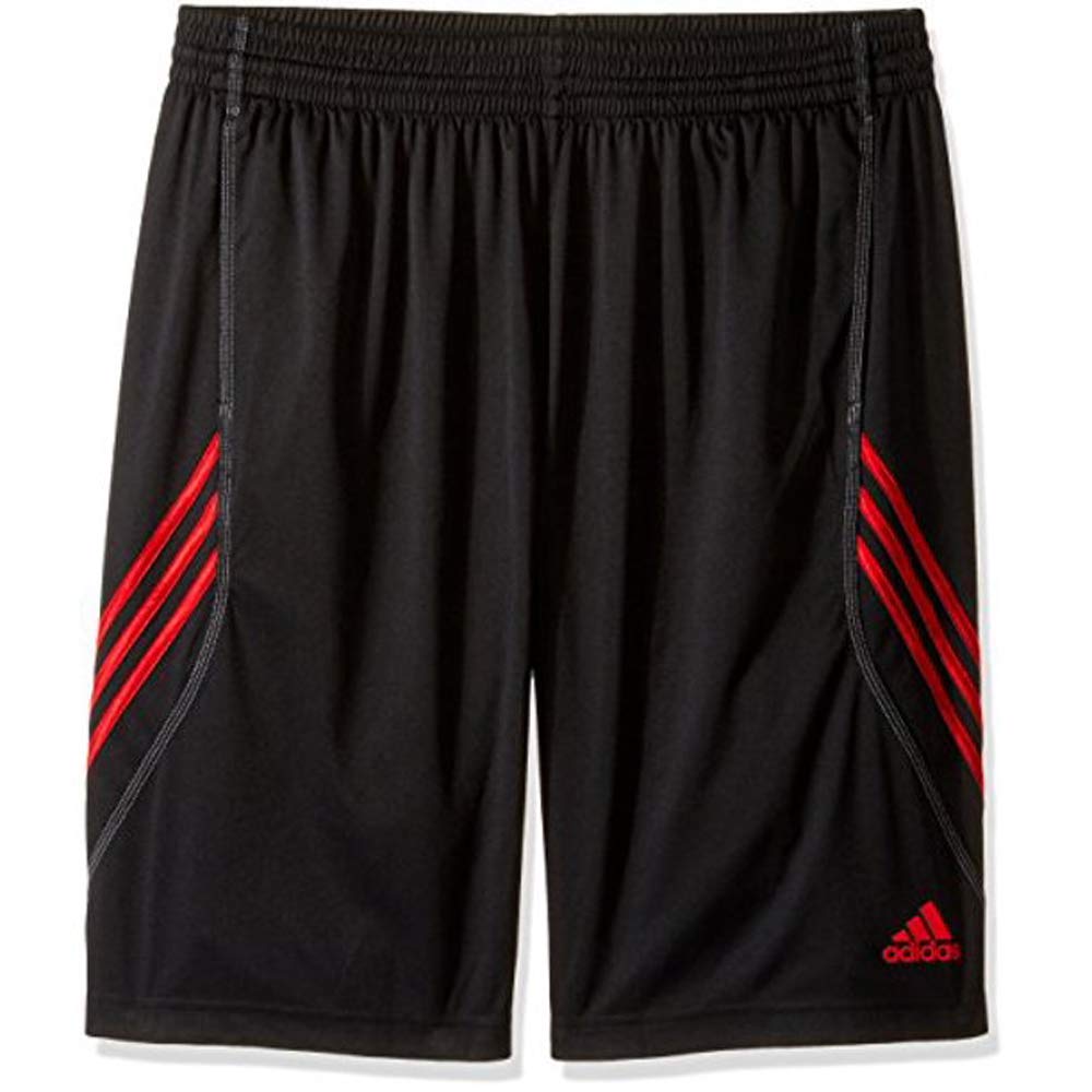 adidas mens All Over Print Shorts White/Grey/Black/Blue XX-Large