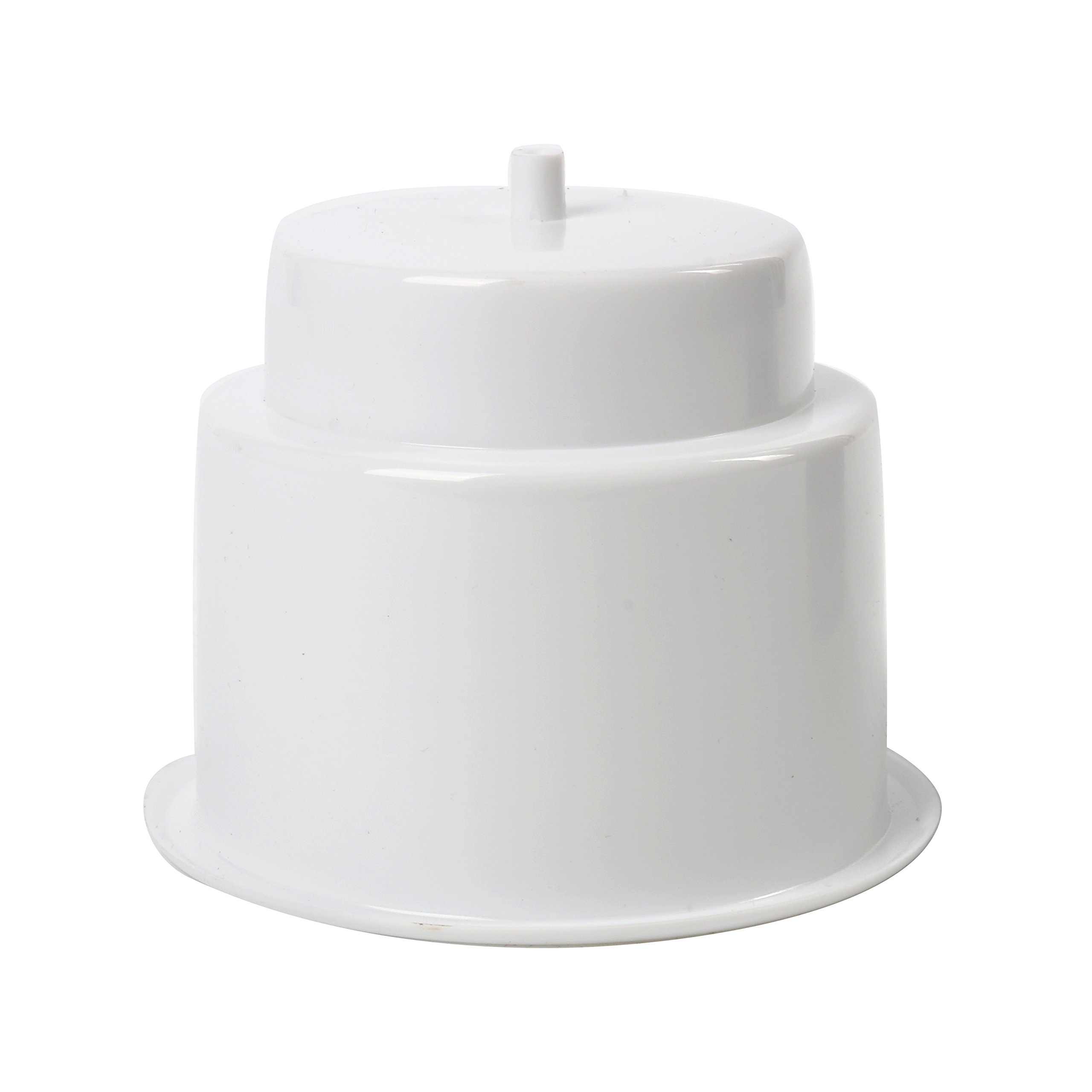 Amarine Made 10Pcs Recessed Drop in Plastic Cup Drink Can Holder with Drain for Boat Car Marine Rv (White)