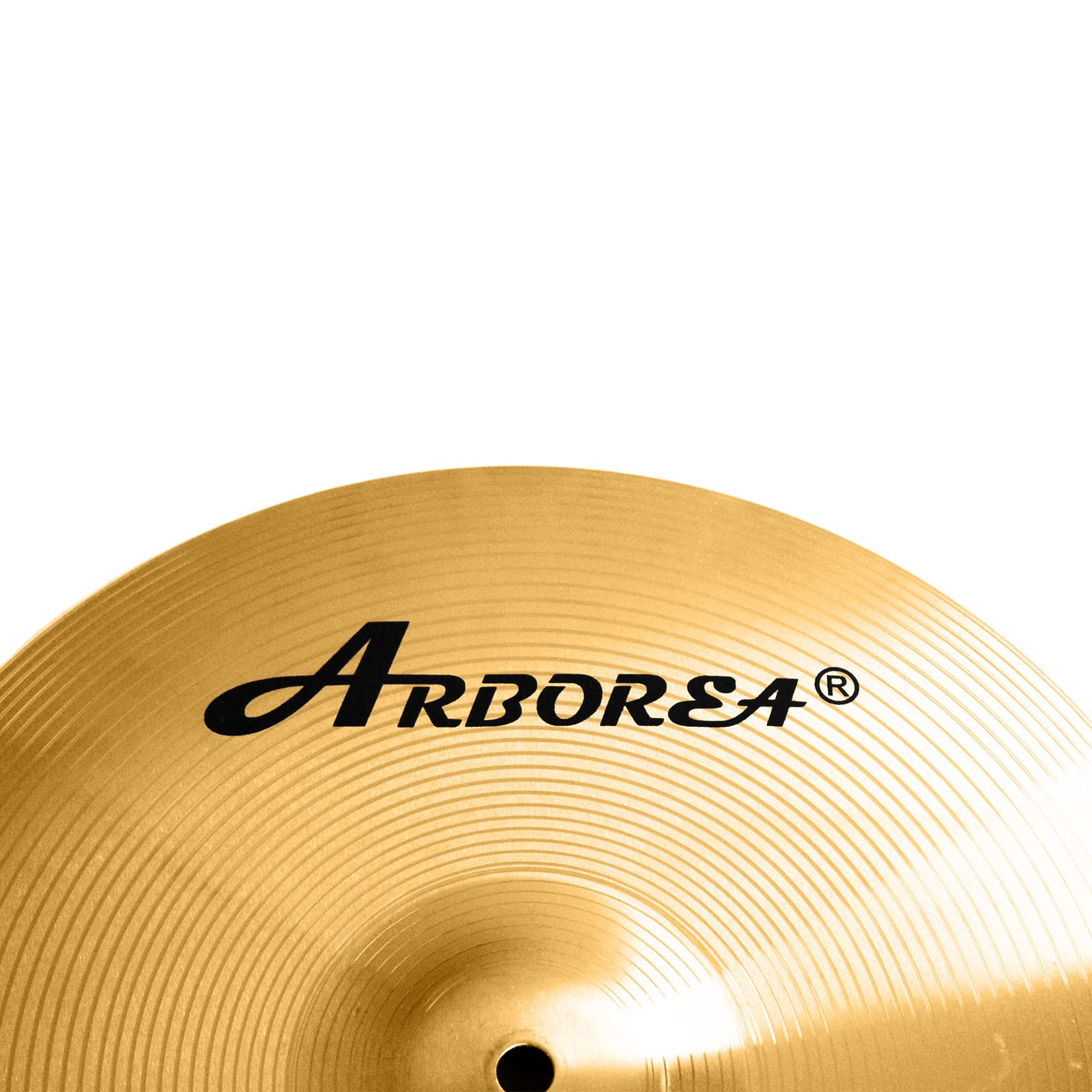 Arborea Cymbal Crash Cymbal Hero Brilliant Finish Bright Sound 16 inch Drum Cymbal For Practice (16"Crash)