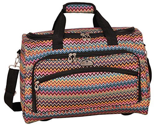 American Flyer Gold Coast 5-Piece Spinner Luggage Set, Pink, One Size