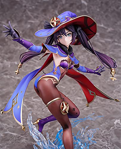 Wonderful Works Genshin Impact: Astral Reflection Mona 1:7 Scale PVC Figure, Multicolor