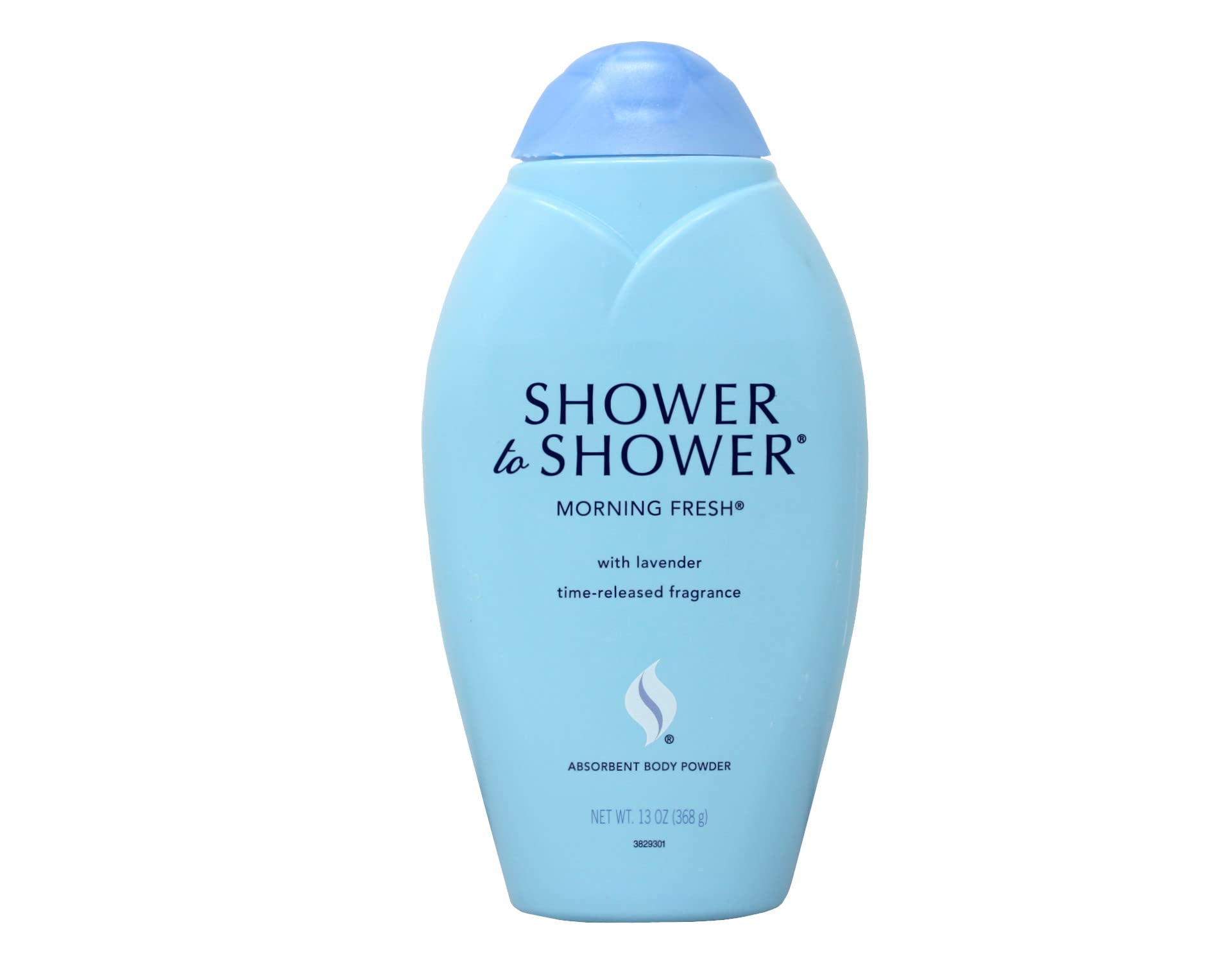 Shower to Shower Absorbent Body Powder, Morning Fresh with Lavender, 13-Ounce Bottles (Pack of 4)