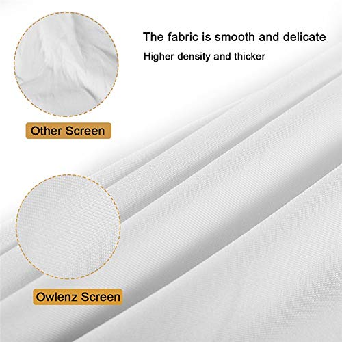 APAINI 6 Size Project Screen Portable 120in Projector Screen 16:9 Projection Screen Foldable Thick Durable for Outdoor Home Theater (Size : 60 inch)