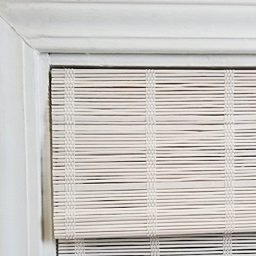 Radiance Lewis Hyman Bamboo Shades, White, 31" W x 64" L (2215330E)