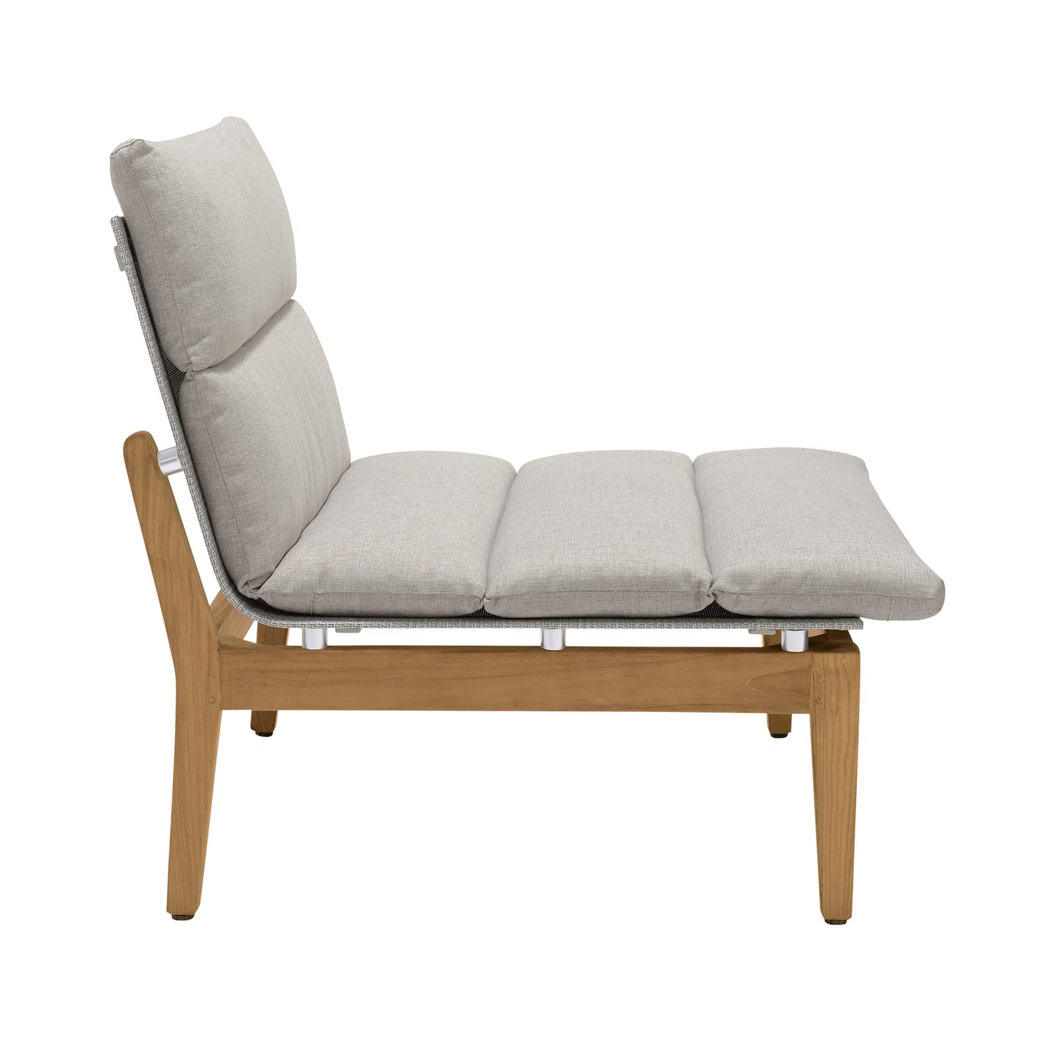 ARMEN LIVING SETODARLT7A4B Arno 11 Piece Teak Wood Seating Set, Beige