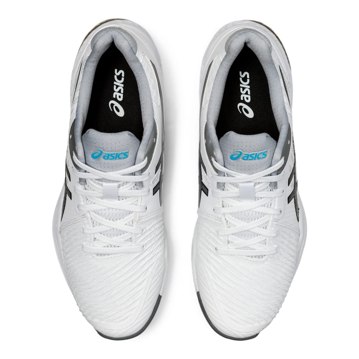 ASICS Women's NETBURNER BALLISTIC FlyteFoam 2 Volleyball Shoes, 6.5, WHITE/BLACK